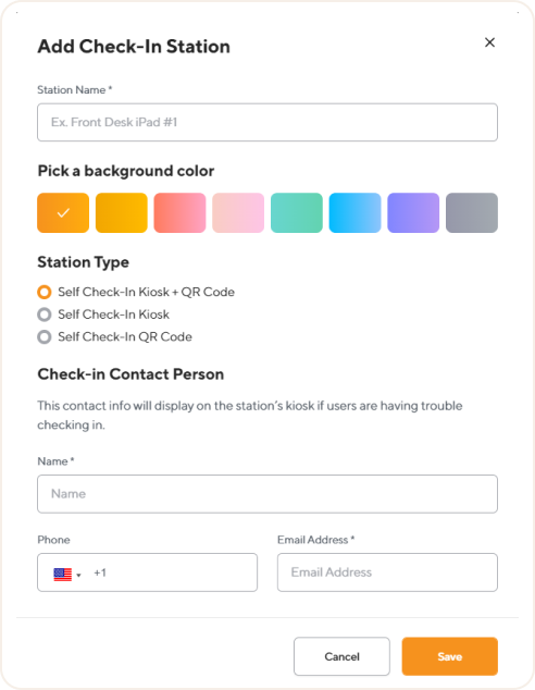 What is a check in kiosk and how do you use it? (Pro)