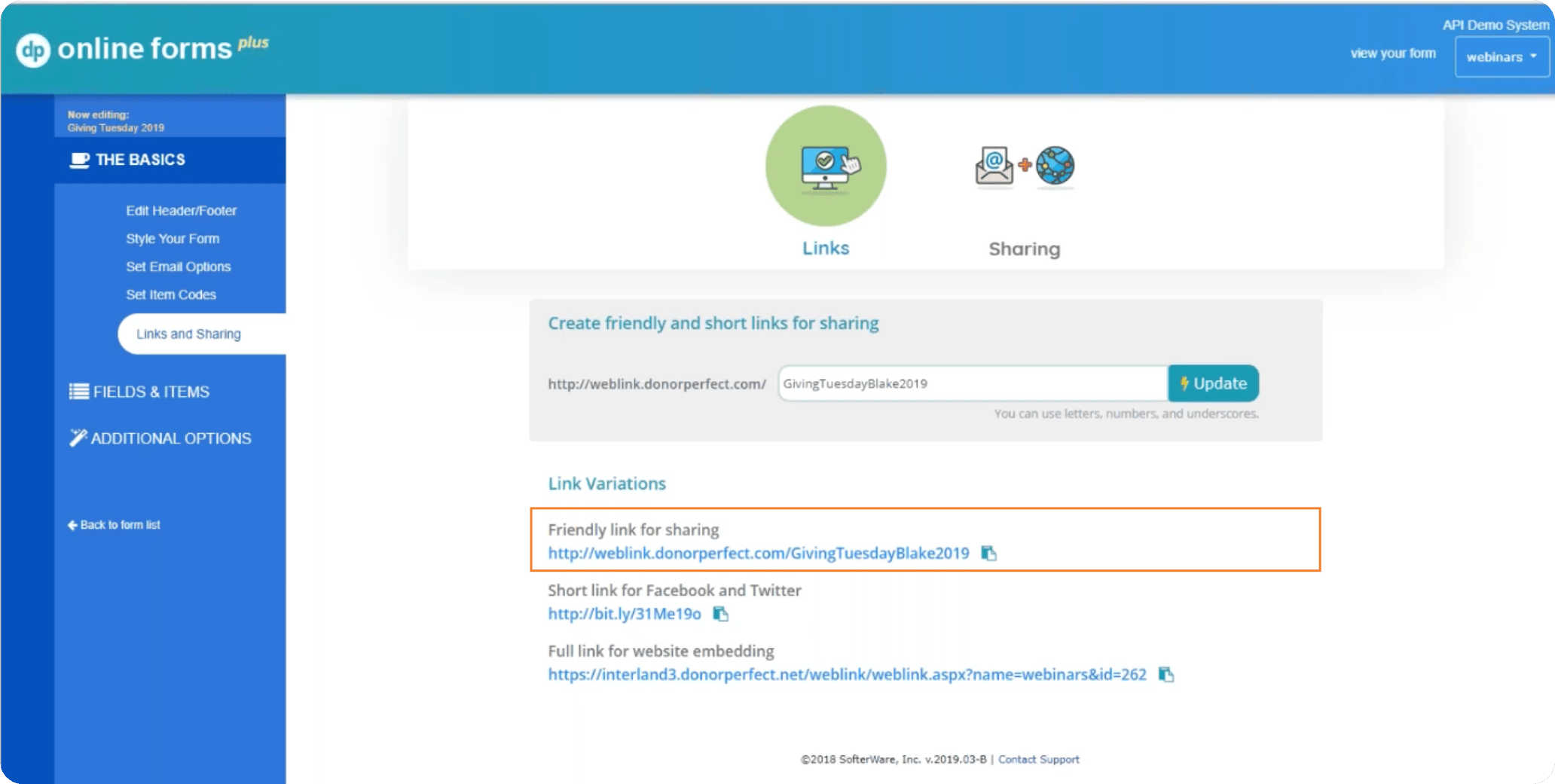DonorPerfect Integration