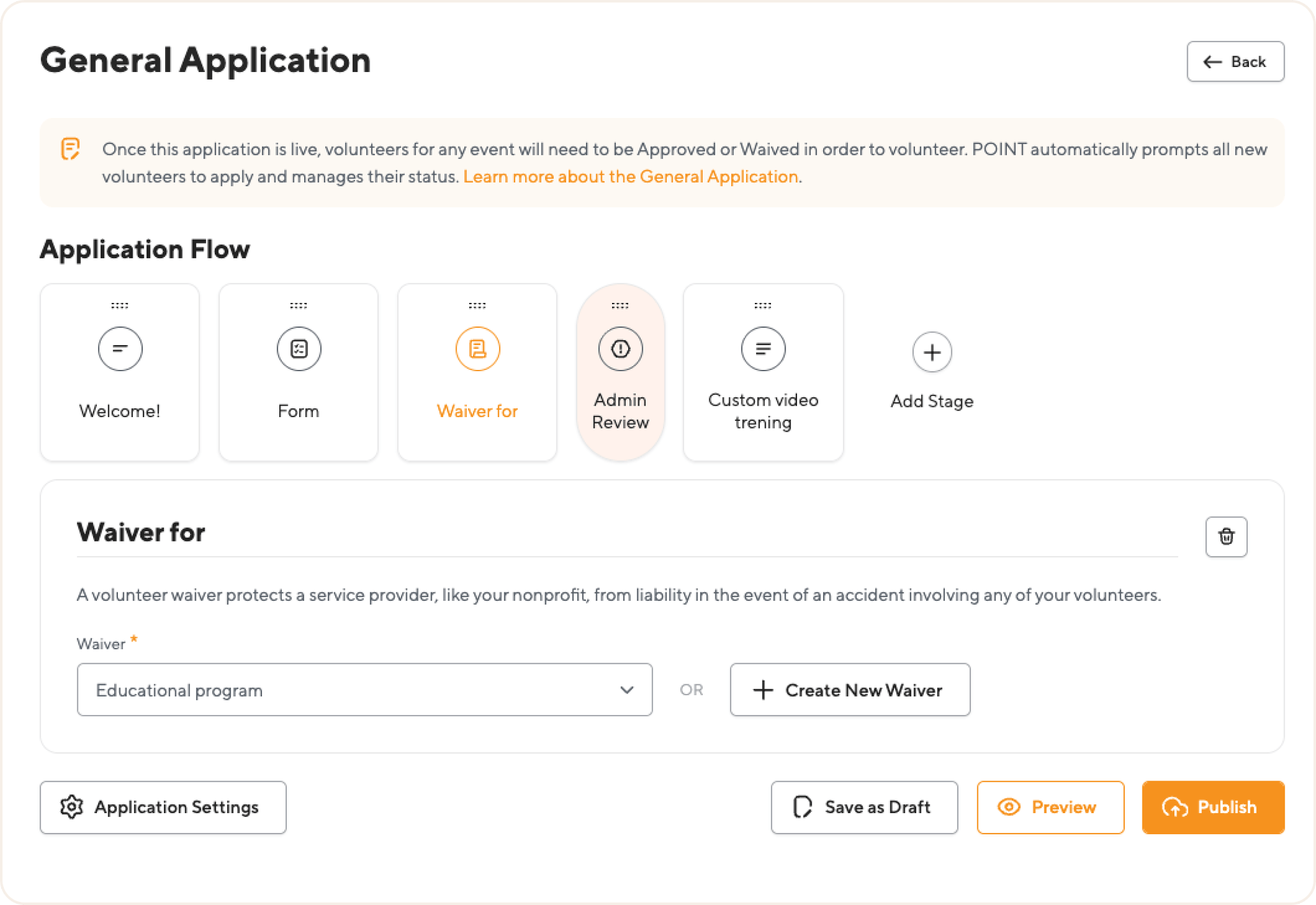 How do you add, edit, delete, or unpublish an Application? (Pro)